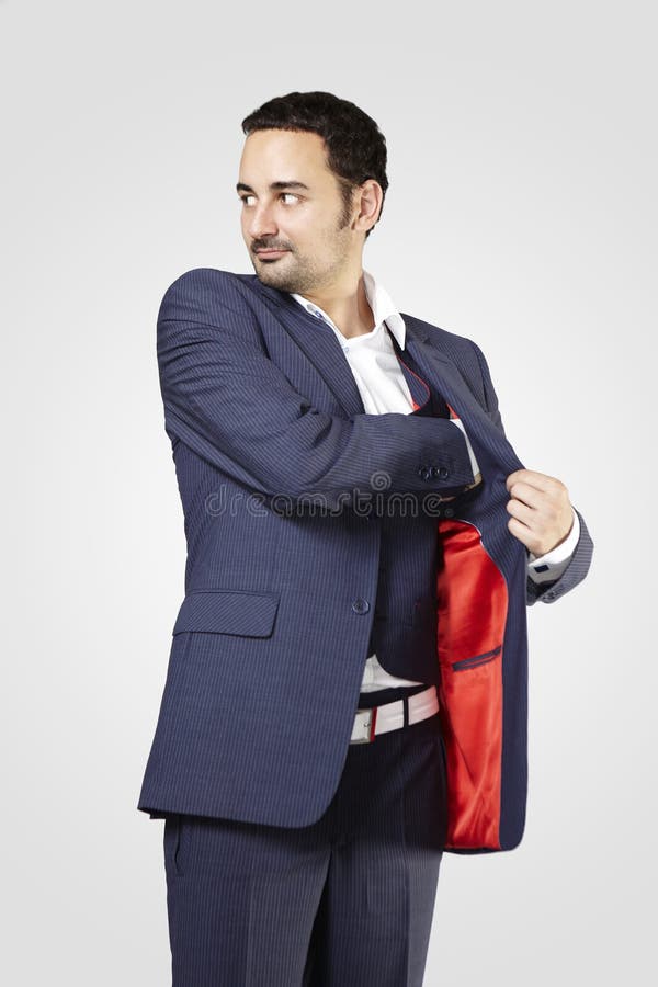 Gentleman in original suit stock photo. Image of male - 33749698