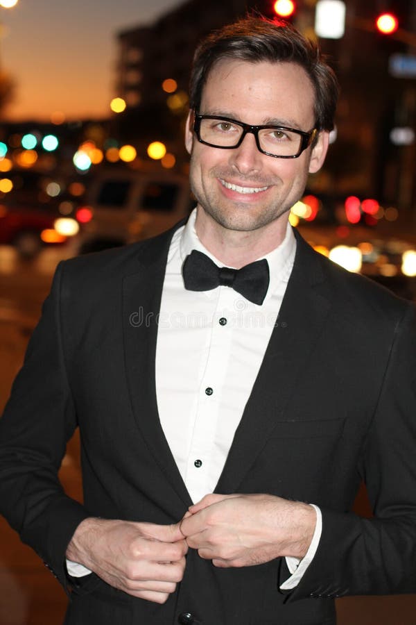 Gentleman with a Perfect White Smile Stock Photo - Image of caucasian ...