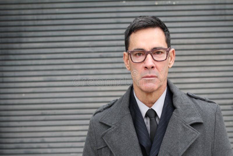 Gentleman Portrait Looking Sharp and Smart Stock Photo - Image of ...