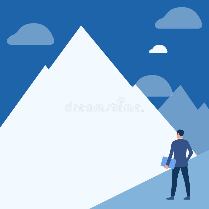 Gentleman in Suit Drawing Standing Holding Notebook Facing Tall ...