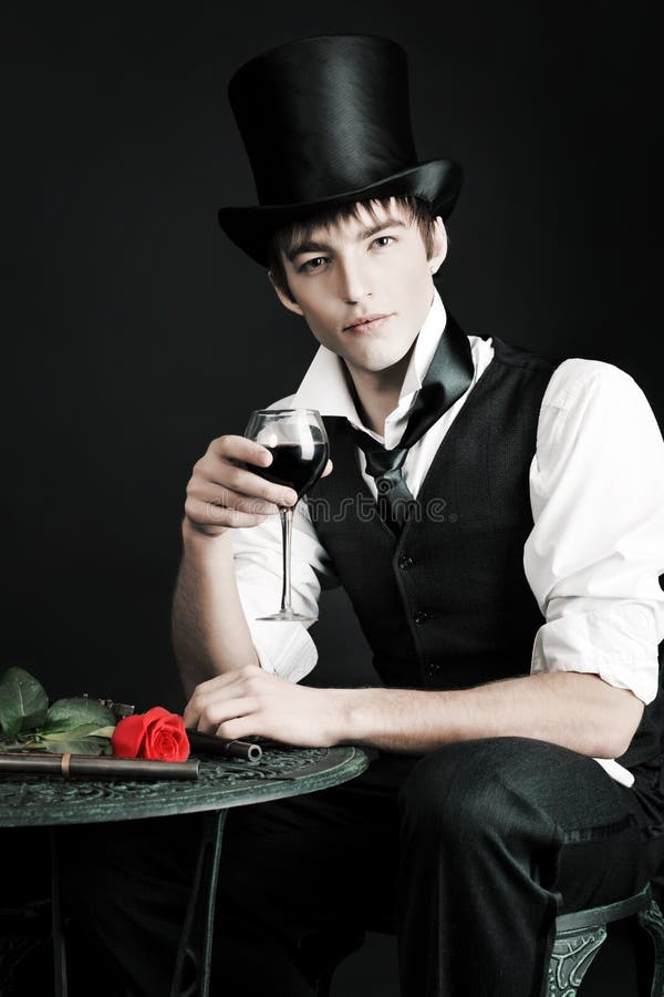 Gentlemen stock photo. Image of jacket, lover, handsome - 12906434