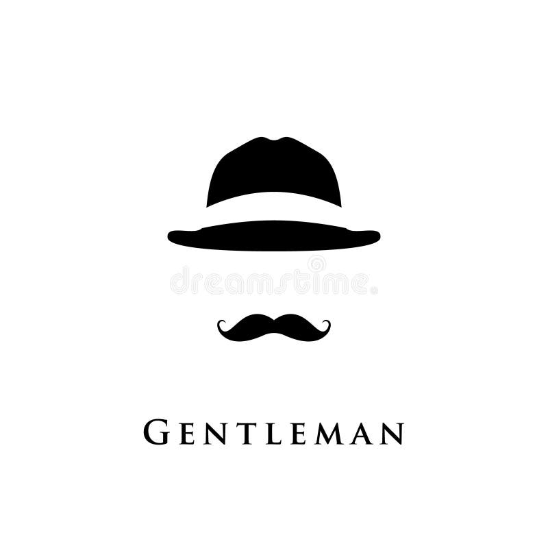 Gentlemen sign. stock vector. Illustration of gentlemen - 90155333