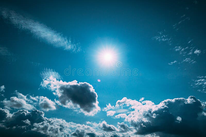 Gently Cloud Sky Blue Moving in Blue Sky Abstract Cloud. Cloud ...