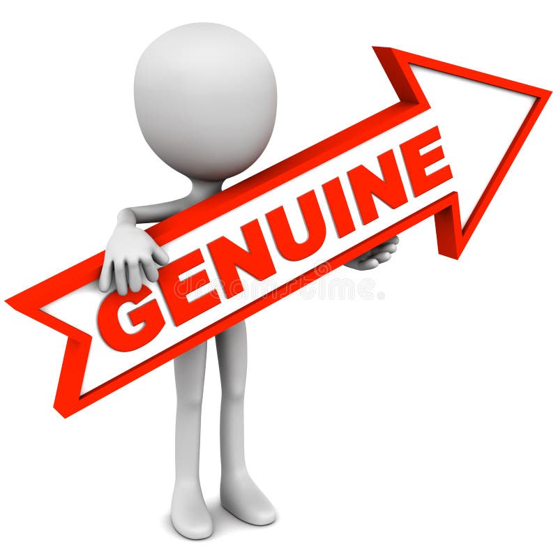 Genuíno ou original ilustração stock. Ilustração de palavra - 49623102