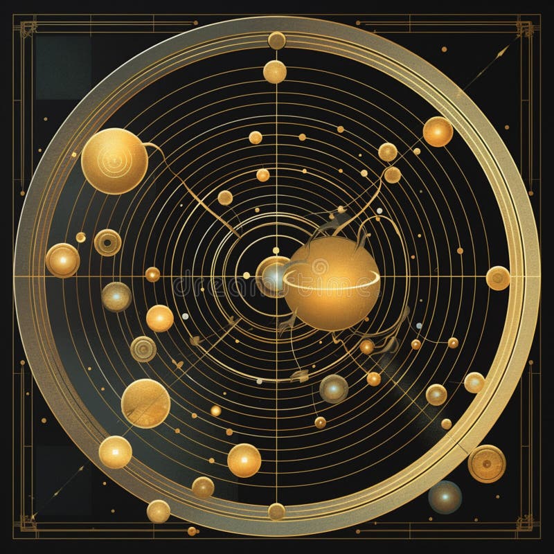 Vintage astronomy map stock illustration. Illustration of constellation ...