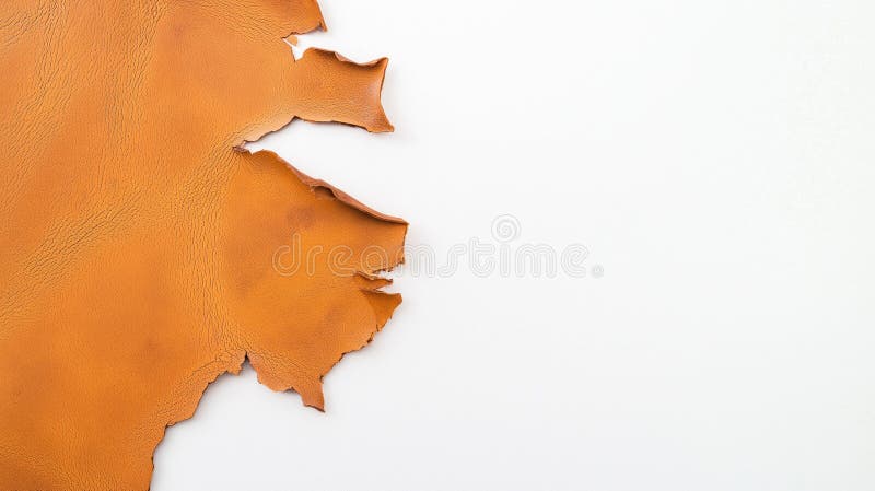 Genuine Leather Pieces Creating a Natural and Rustic Background Stock ...