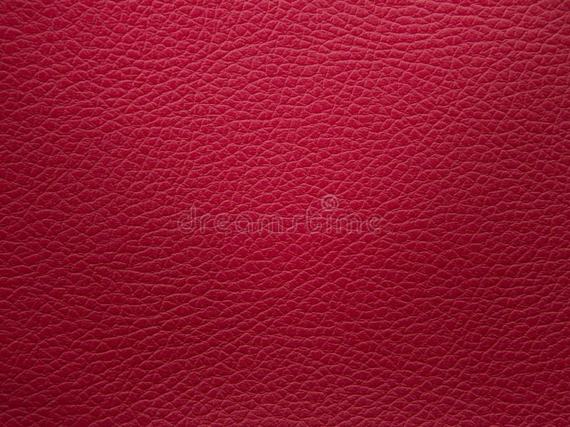 Genuine Leather Texture Natural Pattern. Red Color Stock Image - Image ...