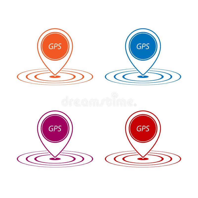 GEO Location icon stock vector. Illustration of point - 92056261