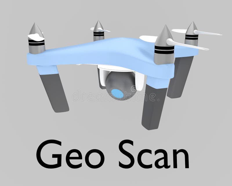 Geo Scan concept stock illustration. Illustration of aerial - 262156327