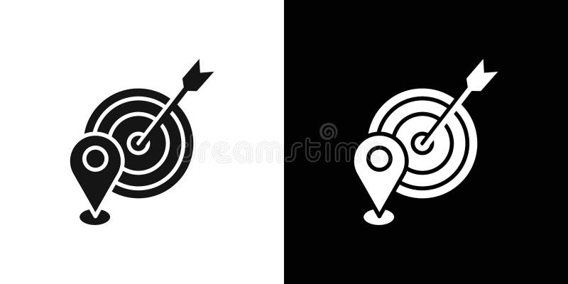 Geo Targeting Icon Flat Vector Set Outline Stock Vector - Illustration ... Geo Targeting Icon Flat Vector Set Outline Stock Vector - Illustration ...