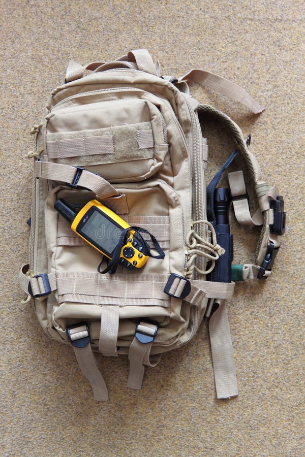 Geocaching gear stock photo. Image of backpack, travel - 17325578