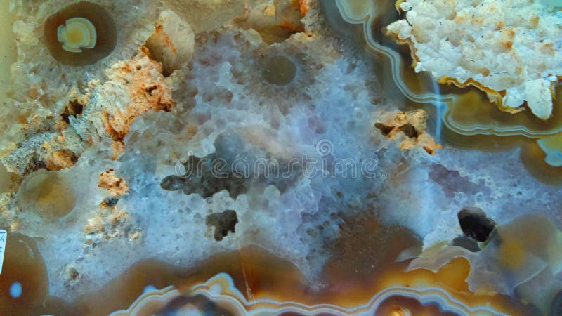 Geode Slice Gemstone Background Stock Photo - Image of material ...