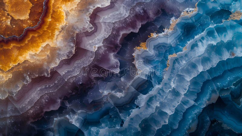 Geode Rock Texture, Background and Wallpaper Stock Image - Image of ...