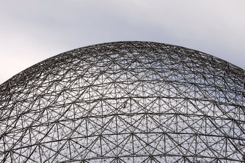 Geodesic Dome stock image. Image of design, large, horizontal - 16340873