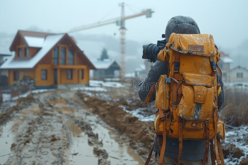Geodetic Surveys at Construction Sites Theodolite Setup, Tripod ...