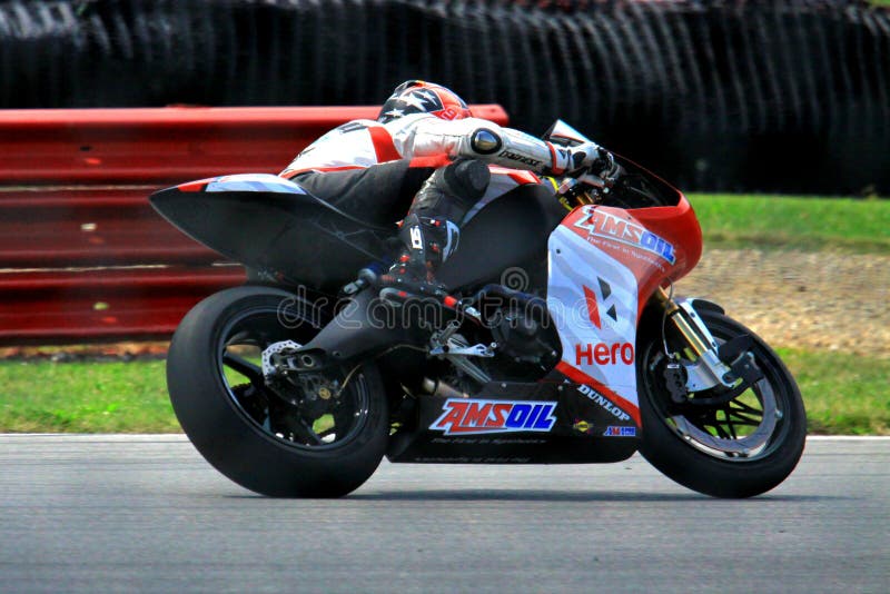 Geoff May Races the EBR 1190RS Editorial Stock Photo - Image of hotshoe ...