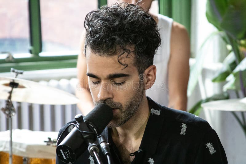 Geographer Films a Session in Brooklyn Editorial Stock Photo - Image of ...