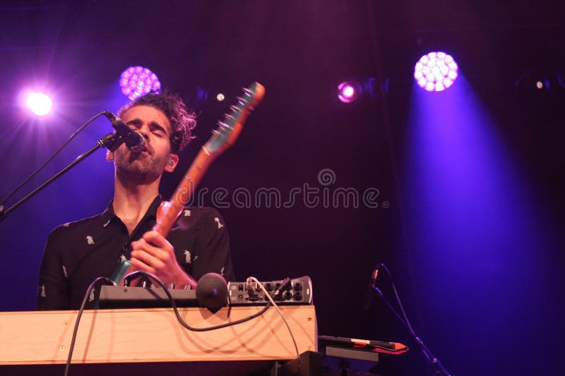 Geographer - Mike Deni in Concert at Brooklyn Steel Editorial Stock ...