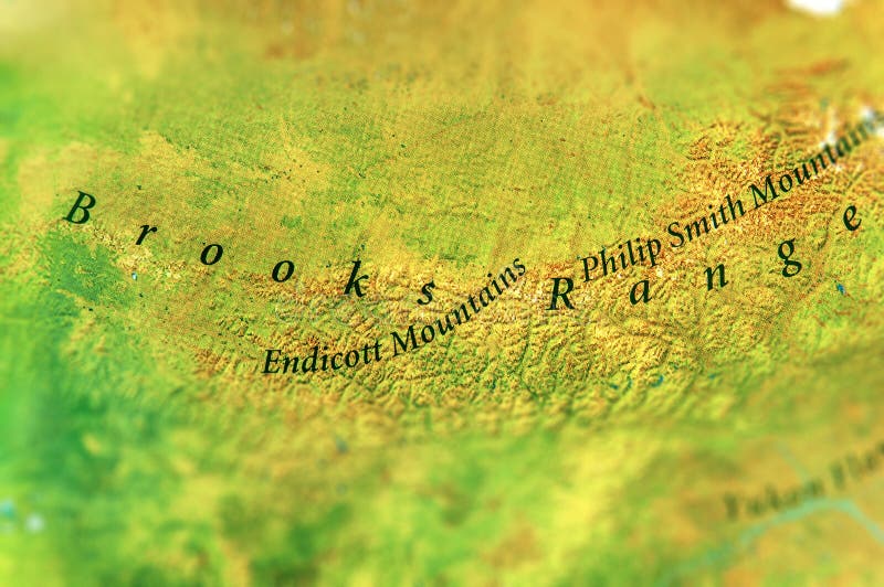 Alaska Range Map America Stock Photos - Free & Royalty-Free Stock ...