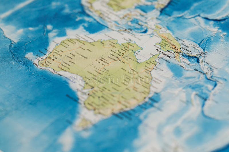 Geographic Map of the World Stock Photo - Image of world, geography ...