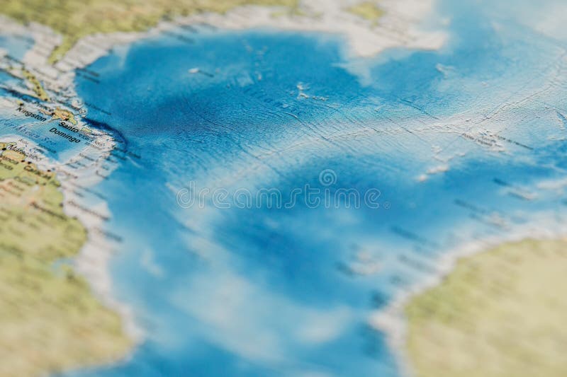 Geographic Map of the World Stock Photo - Image of cartography, atlas ...