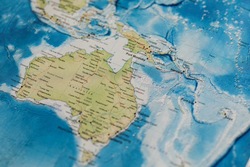 Geographic Map of the World Stock Photo - Image of atlas, travel: 273468882