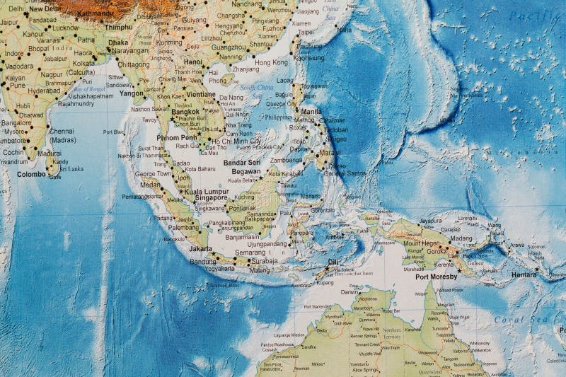 Geographic Map of the World Stock Image - Image of city, world: 273469219