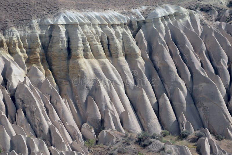 Geographic Texture in Cappadocia Stock Photo - Image of formations ...