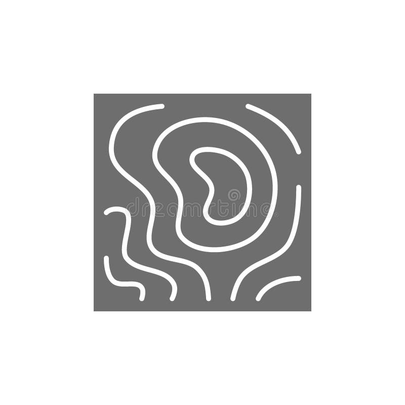 Geographic Topographic Map Grid, Geolocation, GPS Map Location Grey ...