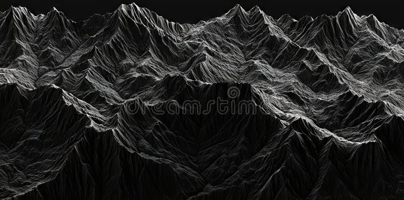 Geographical Base - Hydrography - Aerial View of a Mountain River ...