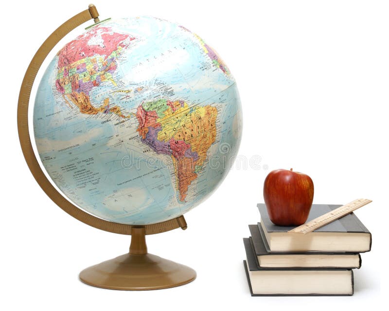 Geography Class Items stock image. Image of north, america - 15539913