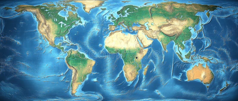 Geography Comes Alive with Three-dimensional Topographic Maps Marked by ...