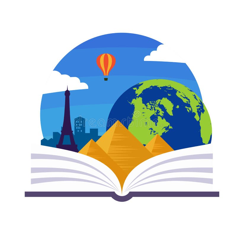 Geography Emblem stock vector. Illustration of design - 57755890