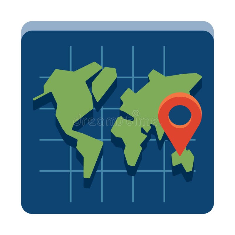 Geography icon. stock vector. Illustration of earth - 191490038