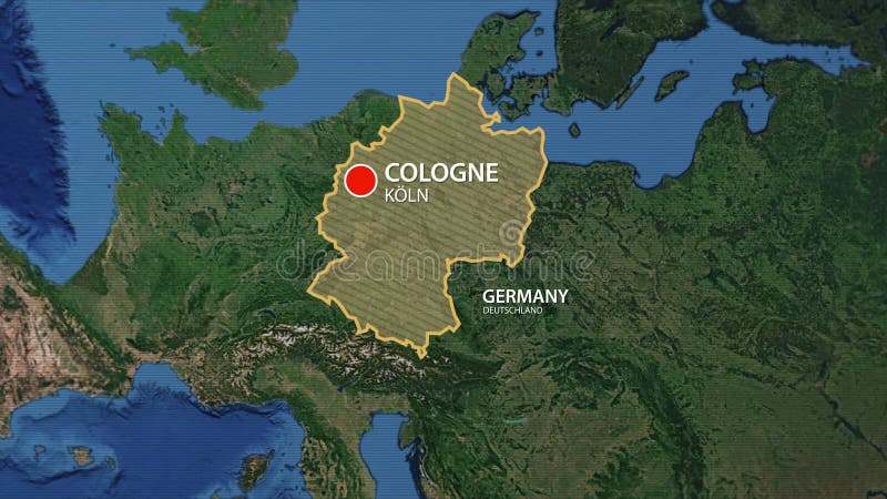 Geolocation of the City of Barcelona on the Map Stock Video - Video of ...