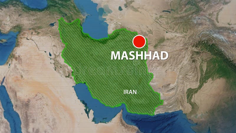 Geolocation of the City of Mexico on the Map Stock Footage - Video of ...