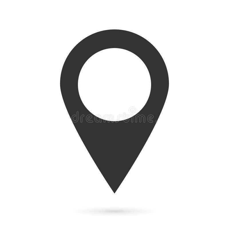Geolocation Icon on a White Background. Linear Pin Code Icons of the ... Geolocation Icon on a White Background. Linear Pin Code Icons of the ...