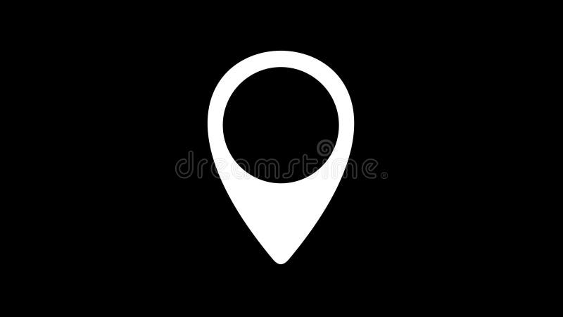 Geolocation and Location, Pointer and Pinpoint, Graphic Animation ...