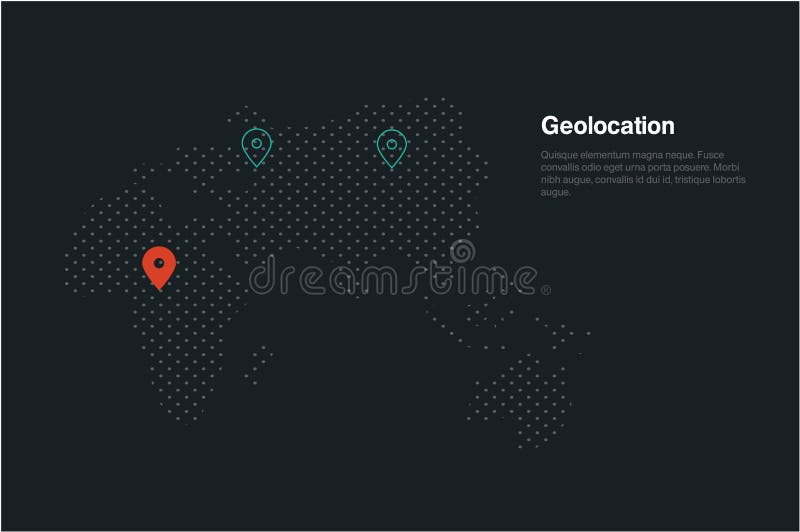 Geolocation map stock vector. Illustration of geography - 43438159
