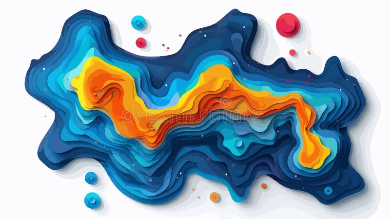 Geologic Mapping Abstract Concept Vector Illustration Stock Vector ...