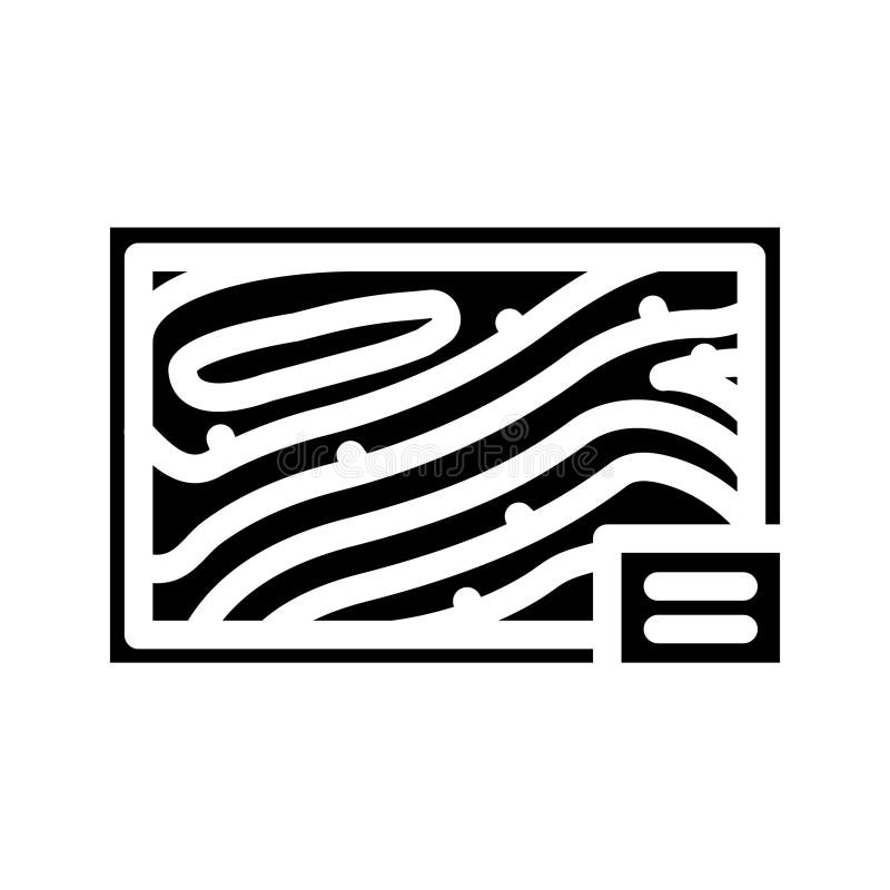 Geologic Mapping Mining Icon Doodle Illustration Stock Illustration ...