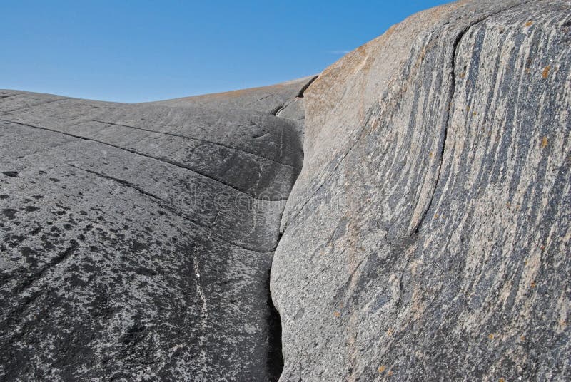 Geologic rock formation stock image. Image of rock, geology - 5704743