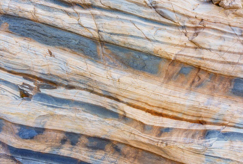Geological Abstract Art Background Stock Image - Image of layered, blue ...