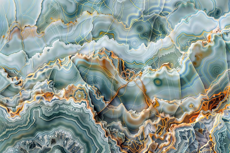 Geological Abstraction: Layered Patterns Resembling Geological Cross ...
