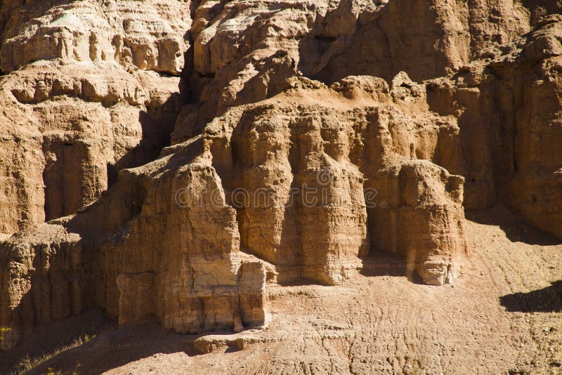 Geological Castle Formed by Erosion Stock Photo - Image of beautiful ...