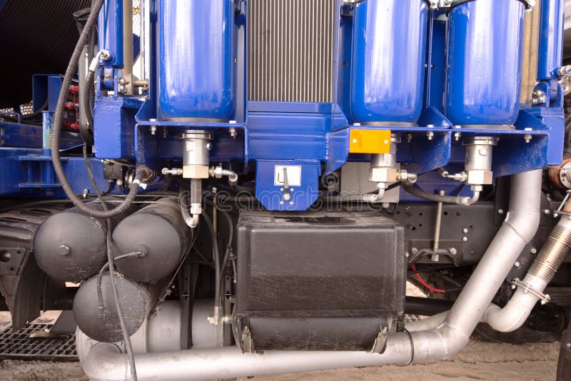 Geological Equipment Machine Stock Image - Image of tubing, machine ...