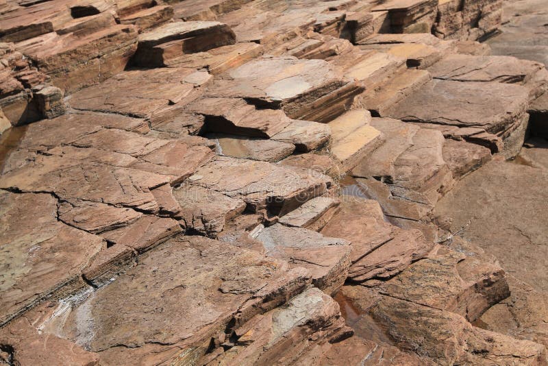 The Geological Feature of Tung Ping Chau, Hk 13 Spt 2011 Stock Photo ...