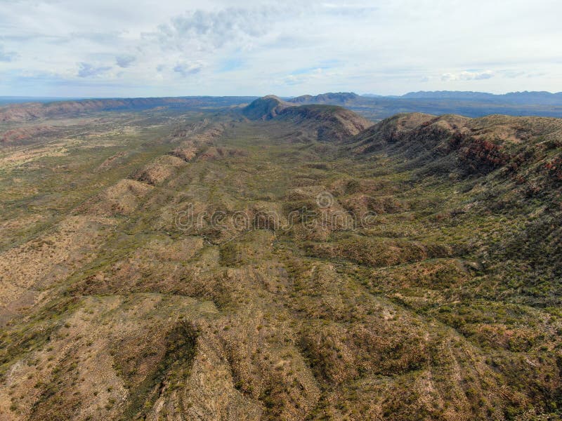 Geological Formation, the Standley Chasm in Northern Territory ...