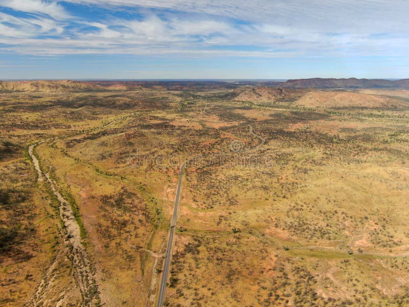 Geological Formation, the Standley Chasm in Northern Territory ...