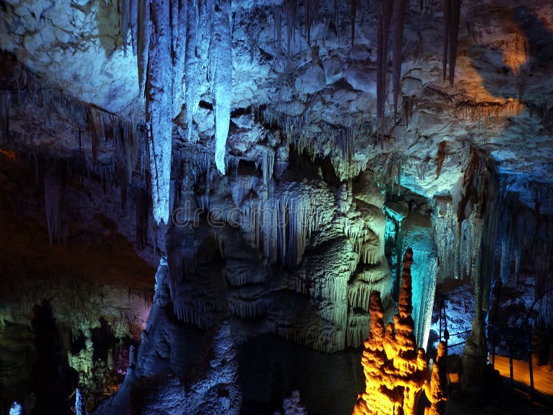 Geological Formation Underground. Stock Image - Image of backdrop ...